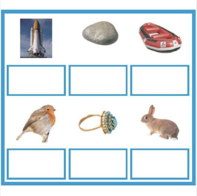 Montessori Blue Series 5 Matching Cards – Rumi Montessori