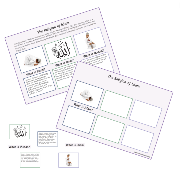 BUNDLE: Religion of Islam, 5 Pillars of Islam and 6 Pillars of Belief ...