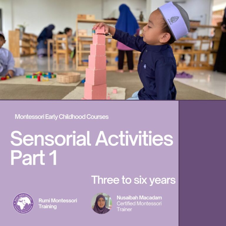 Sensorial Course 2 – Rumi Montessori